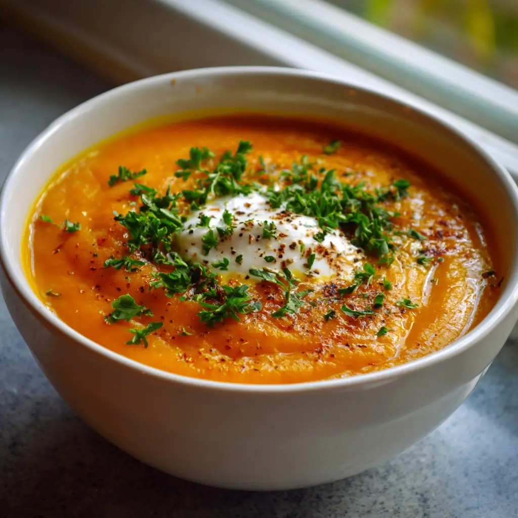 Soupe Carottes Gingembre Doux: Un Délice Irrésistible